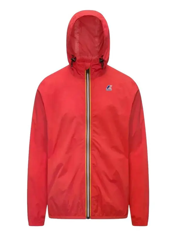 K-WAY Le Vrai 4.0 Claude Zip-up Jacket - Red