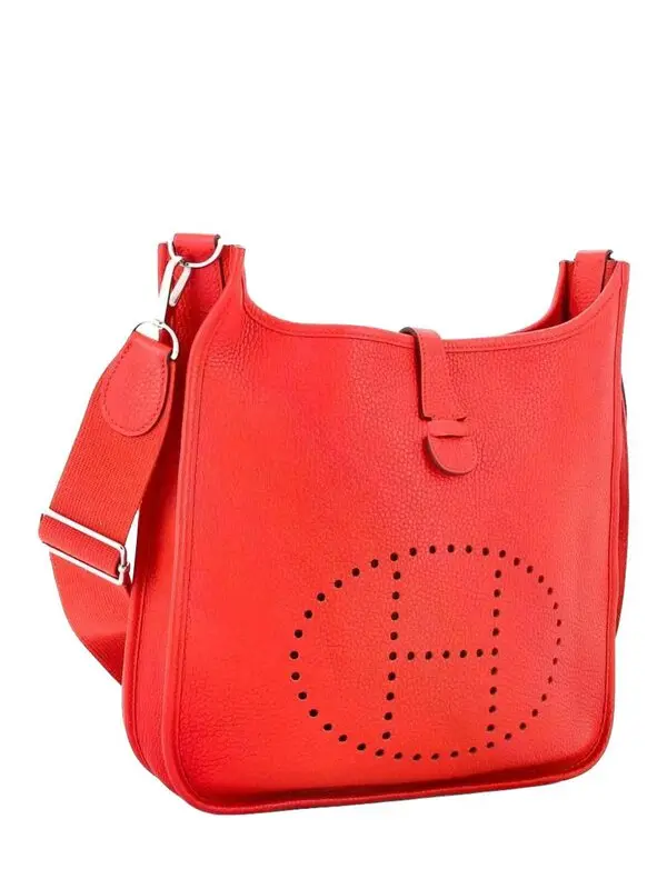 Hermès Evelyne Bag Gen Iii Clemence Pm - Red