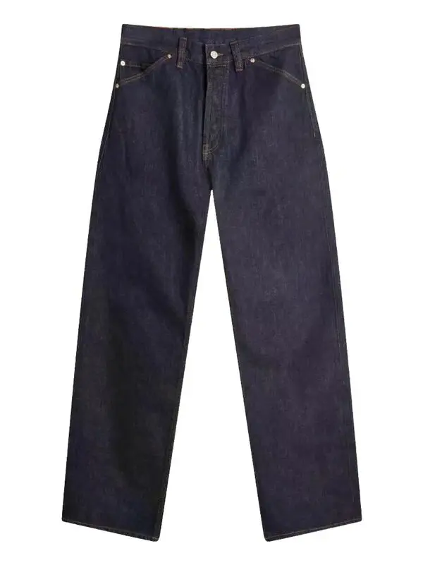 DRAKE'S Five-pocket Jeans - Blue