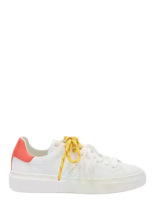 Furla Hype Lace-up Sneakers - White