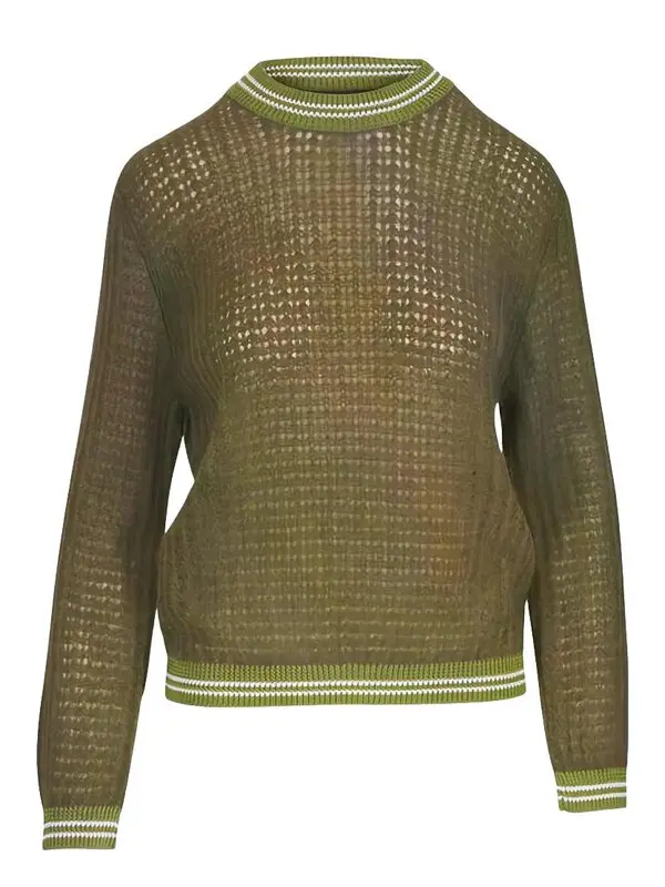 Dorothee Schumacher Waffle-knit Sweater - Green
