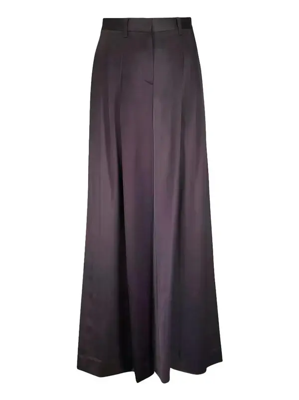 TWP Avery Wide-leg Trousers - Purple