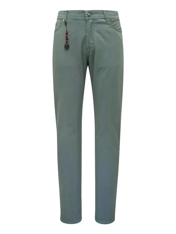 Marco Pescarolo Five-pocket Trousers - Green