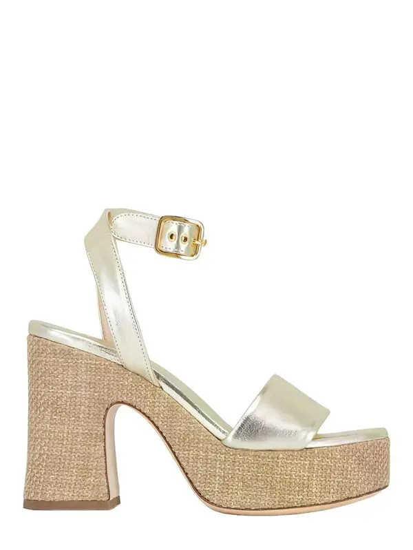 Agl Sista Platform Sandals - Gold