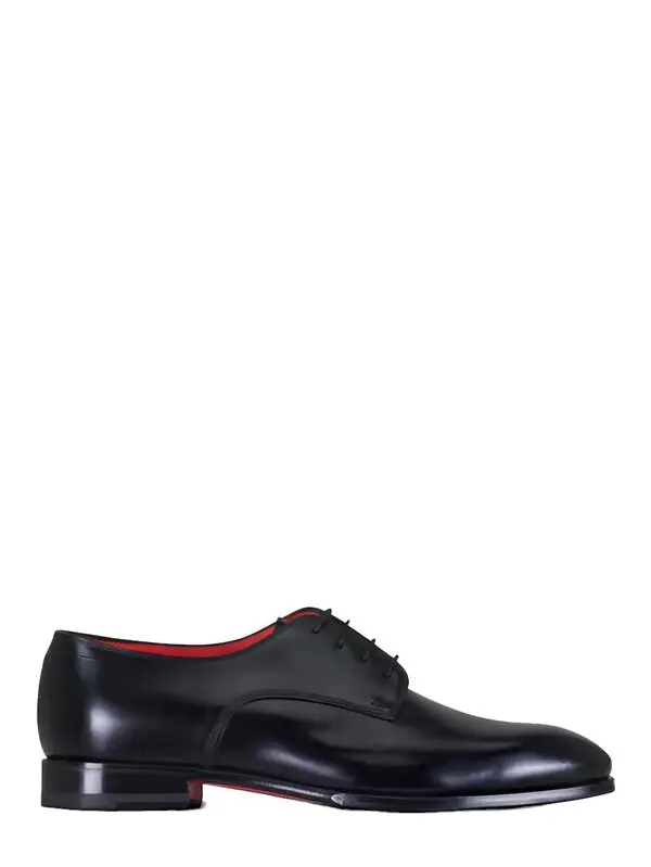 Santoni Archer Derby Shoes - Black