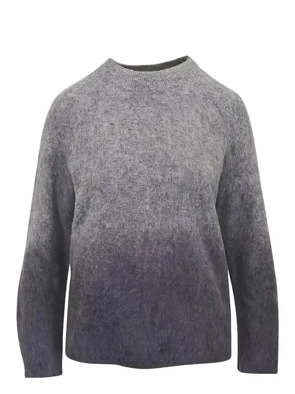 Vince Ombré Long Sleeve Sweater - Grey