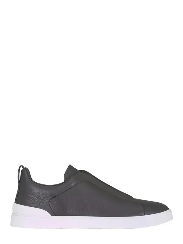 Zegna Triple Stitch Sneakers - Grey