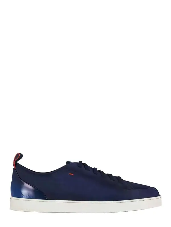 Santoni Suede Sneakers - Blue