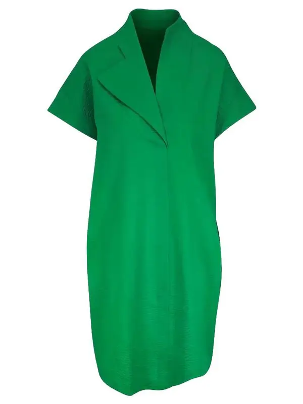 Zero + Maria Cornejo Adi Twill Midi Dress - Green