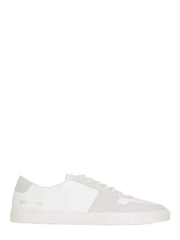 COMMON PROJECTS Panelled Leather Sneakers - White