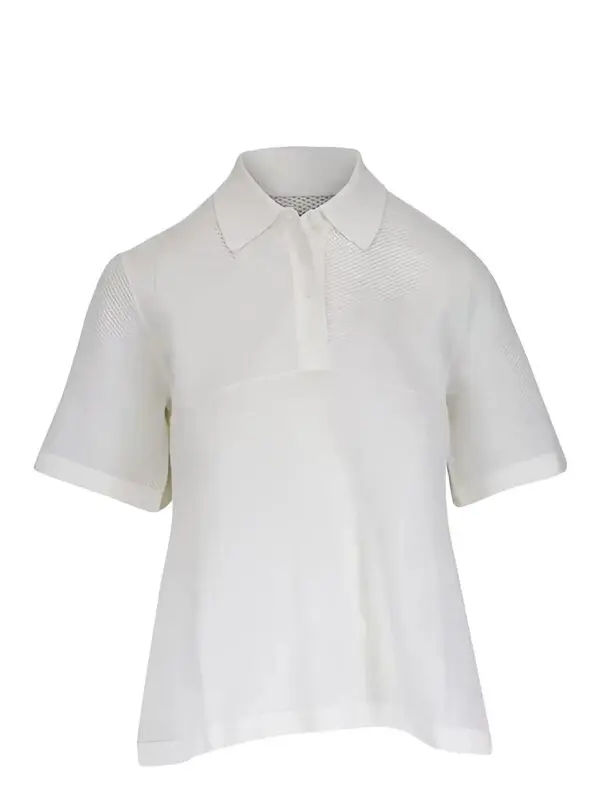 Dorothee Schumacher Coolness Cotton Polo Shirt - Neutrals