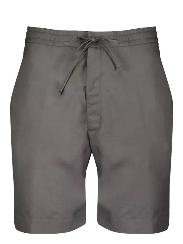 Officine Générale Phill Drawstring-waist Shorts - Grey