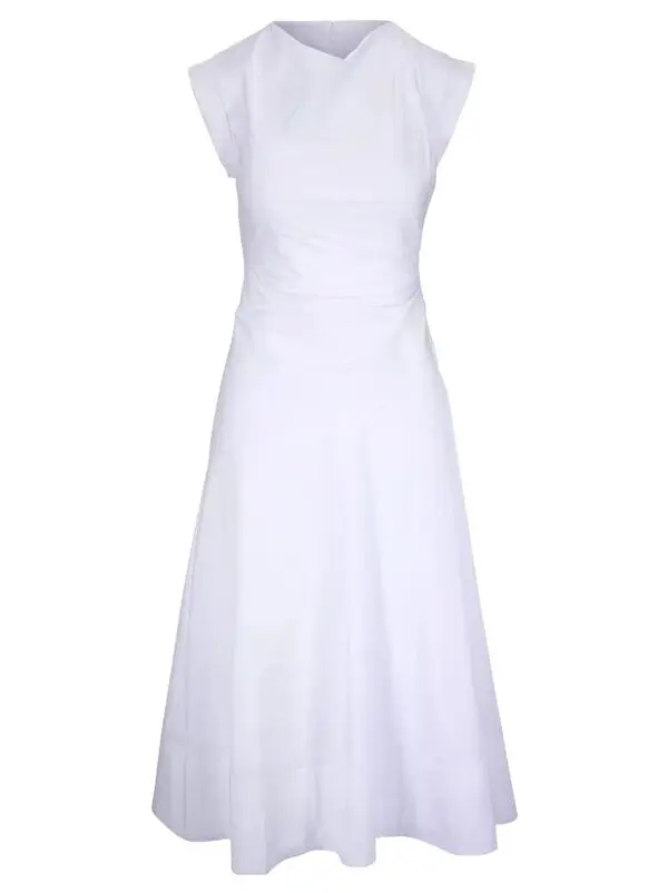 Veronica Beard Lisette Midi Dress - White