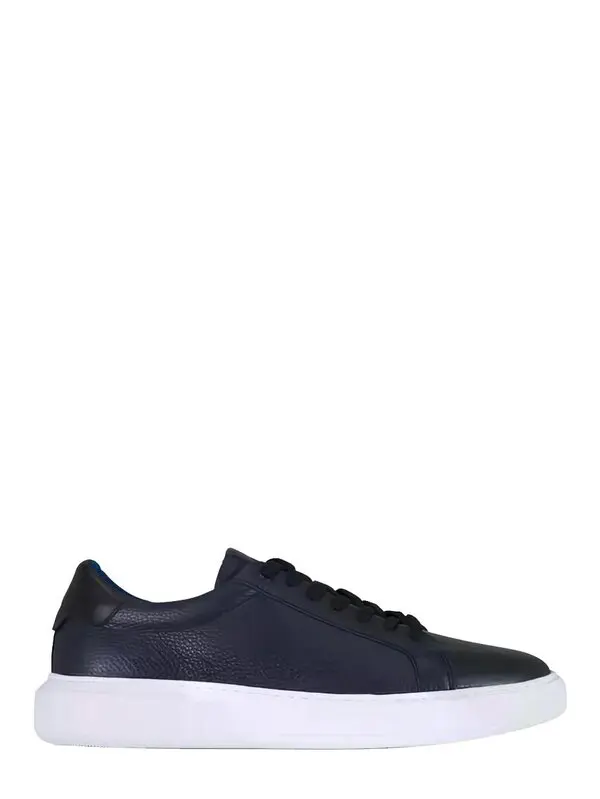 G. BROWN SHOES Leather Sneakers - Blue