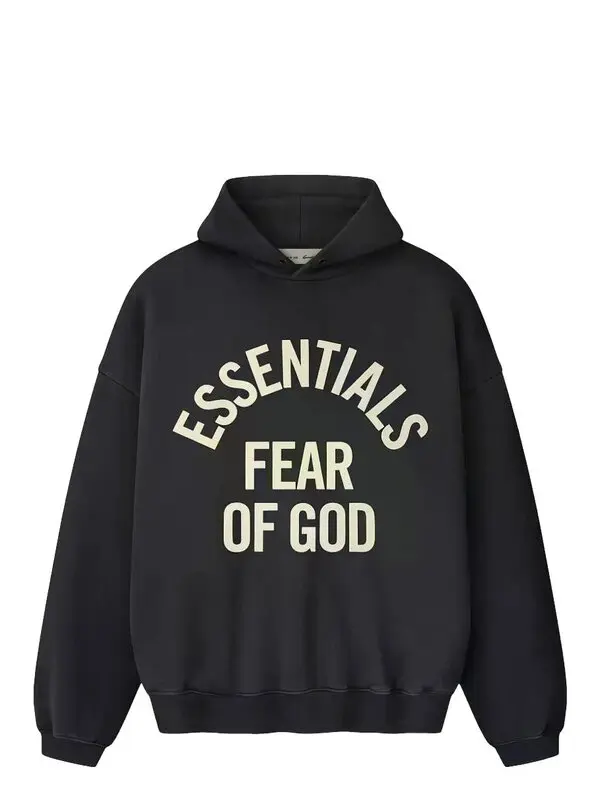 Fear Of God Graphic-print Hoodie - Black