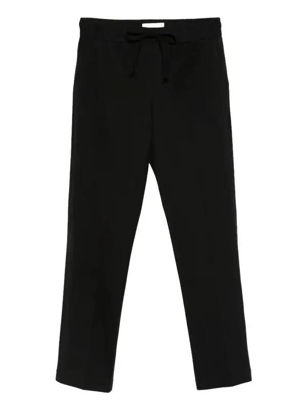 CIRCOLO 1901 Drawstring Trousers - Black