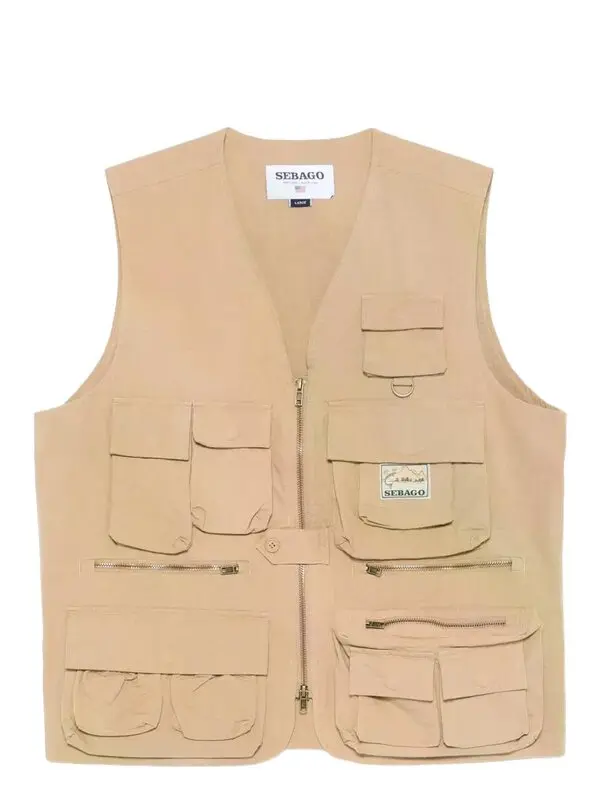 SEBAGO Downeaster Zip-fastening Gillet - Neutrals