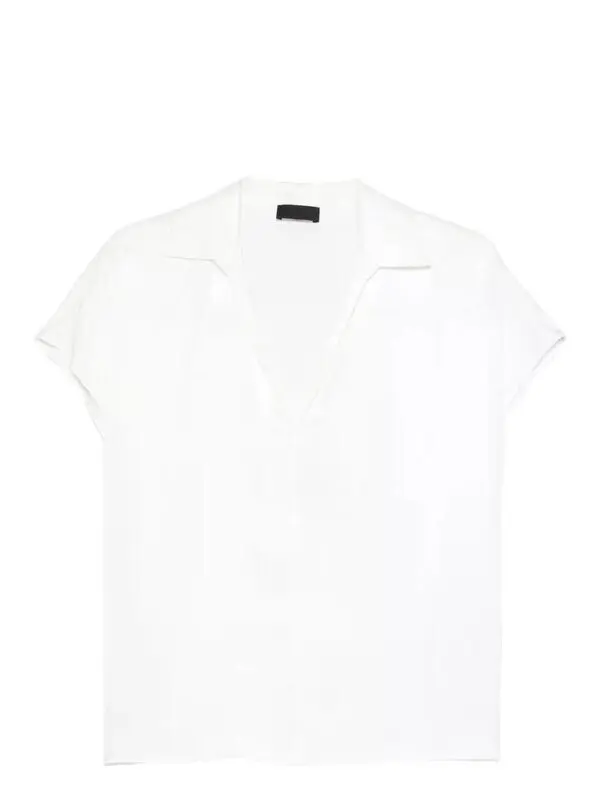 Liu Jo V-neck Top - White