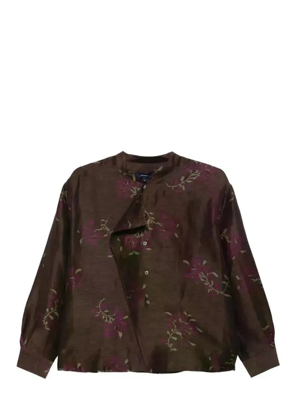 Soeur Hampton Floral Print Blouse - Brown