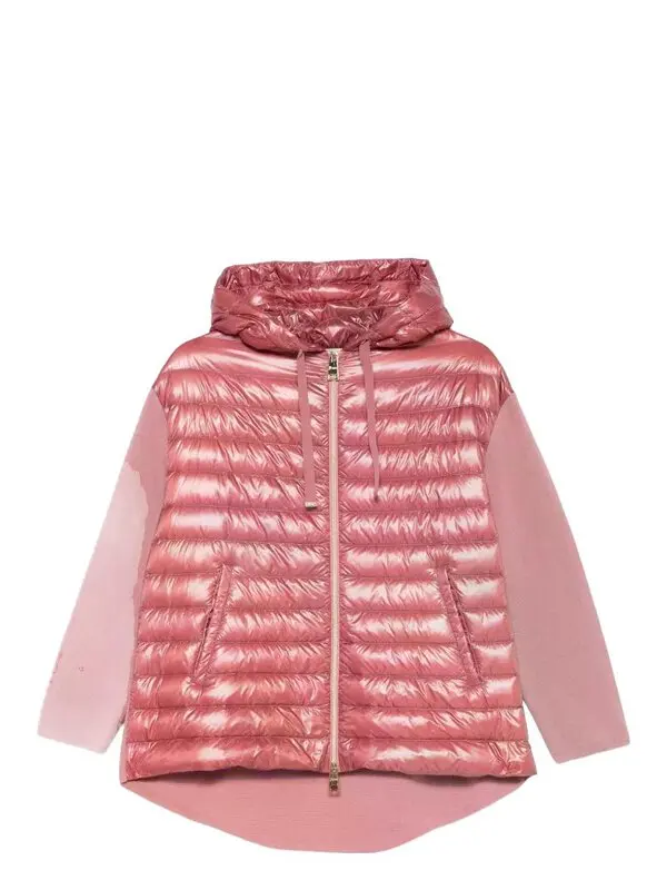 Herno Hooded Zipped Jacket - Pink