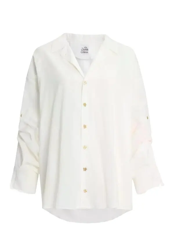 DONDE ESTEBAN Voile Shirt - White