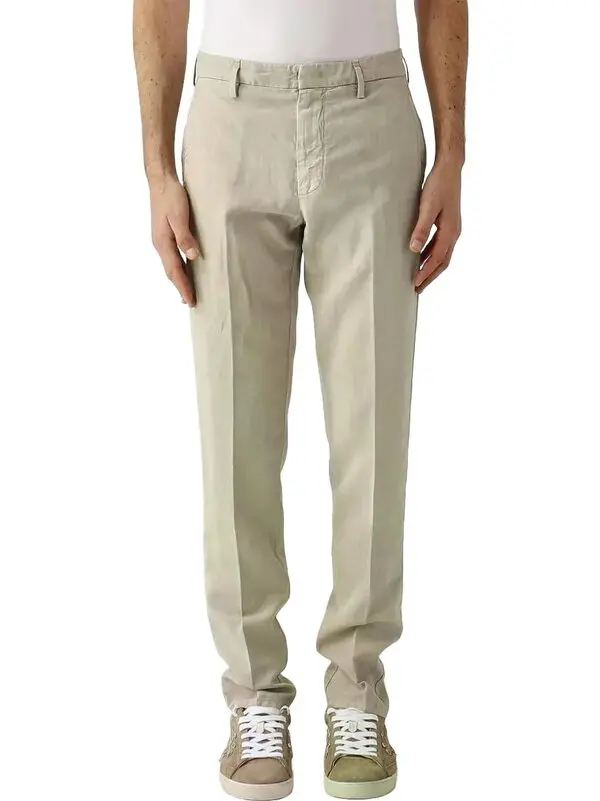 DONDUP Buttoned Trousers - Neutrals