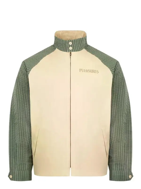 PLEASURES Town Harrington Zip-fastening Jacket - Neutrals