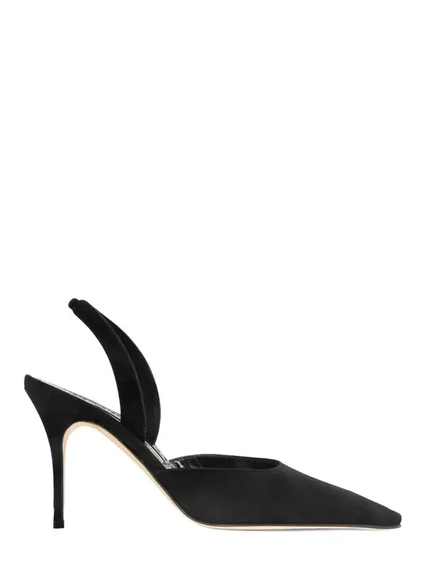 Manolo Blahnik Carolyne Slingback Pumps - Black