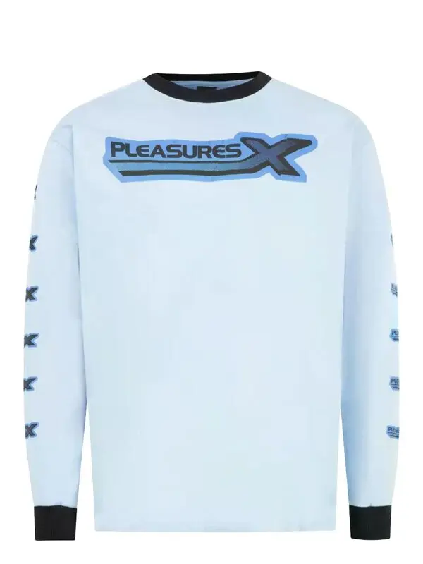 PLEASURES Long-sleeve T-shirt - Blue
