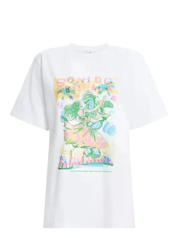 DONDE ESTEBAN Printed T-shirt - White