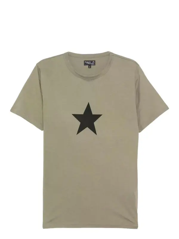 AGNES B. Brando Cotton T-shirt - Green