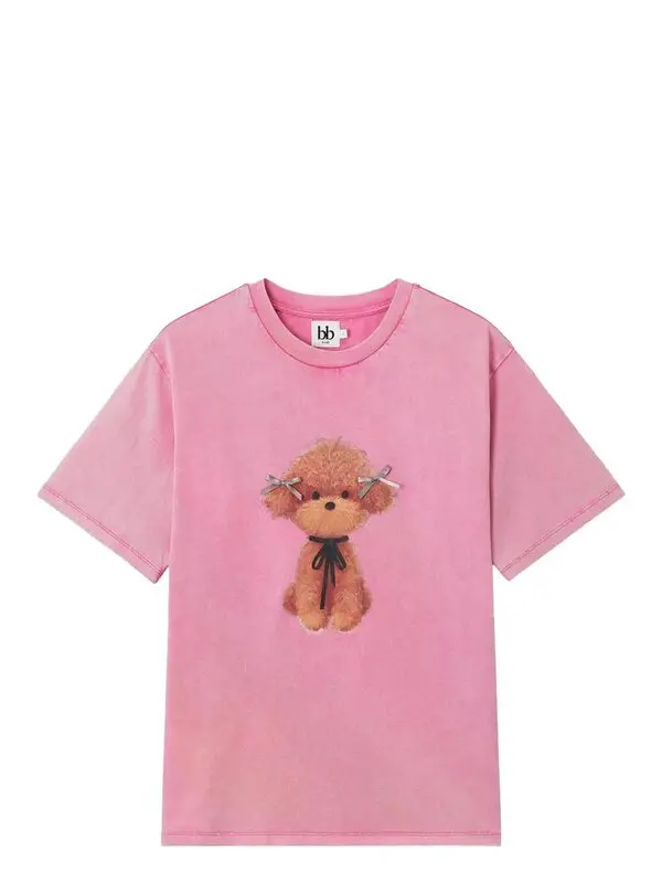 B+AB Graphic-print T-shirt - Pink