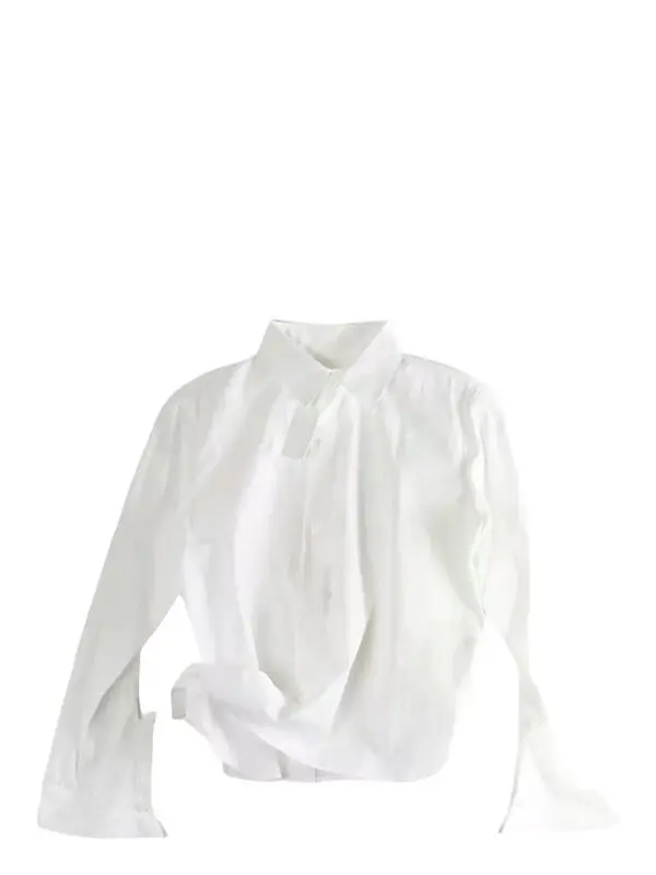 Yohji Yamamoto Asymmetric Shirt - White