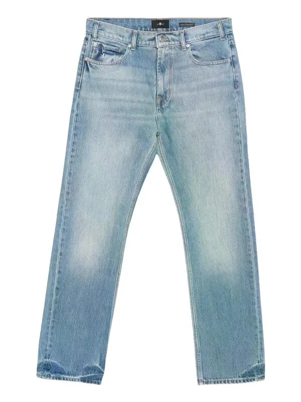 7 For All Mankind Straight-leg Jeans - Blue