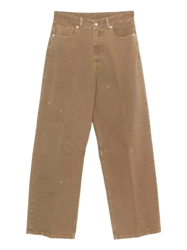 NINE:INTHE:MORNING Sofy Trousers - Brown