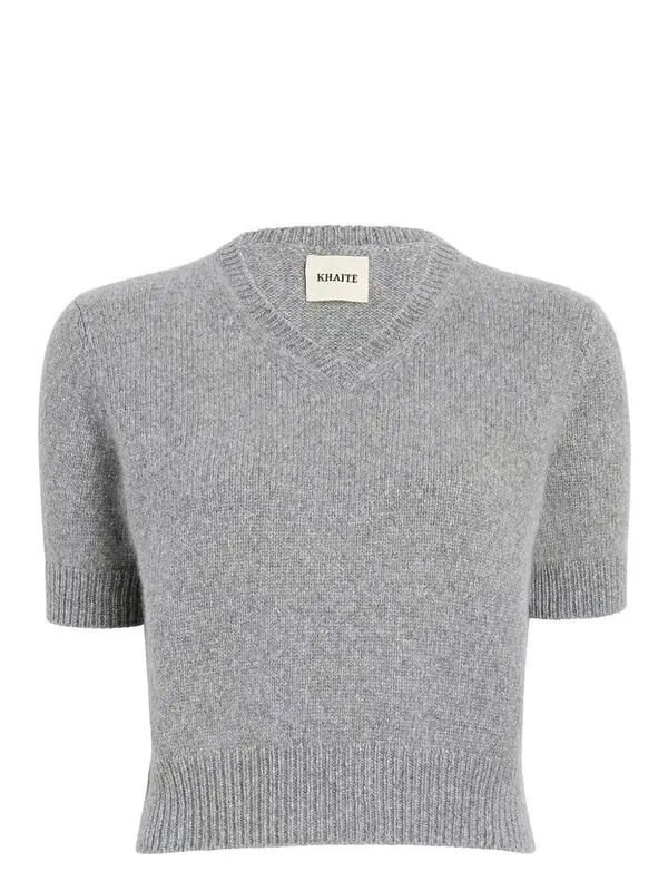 Khaite Jas Cashmere Sweater - Grey