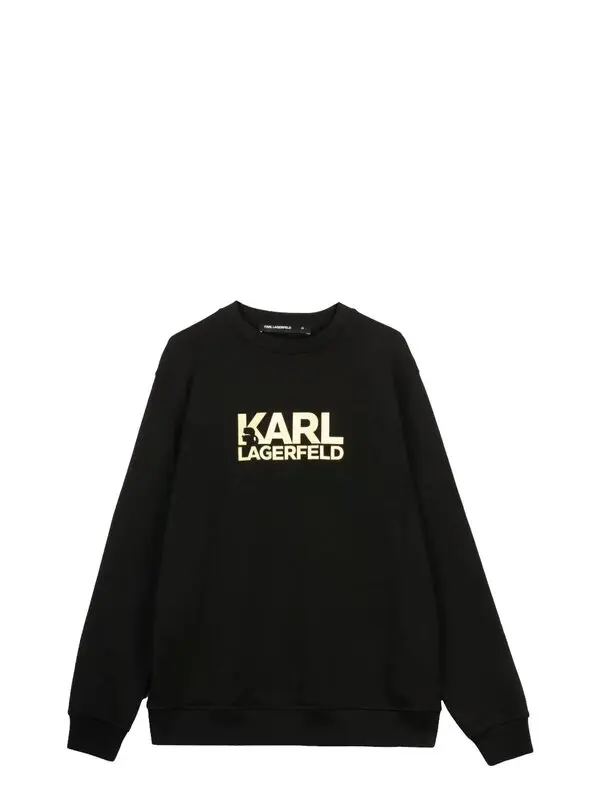 Karl Lagerfeld Logo-print Sweatshirt - Black
