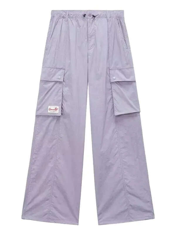 CHOCOOLATE Wide-leg Cargo Trousers - Purple