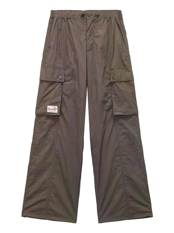 CHOCOOLATE Elasticated Cargo Trousers - Brown