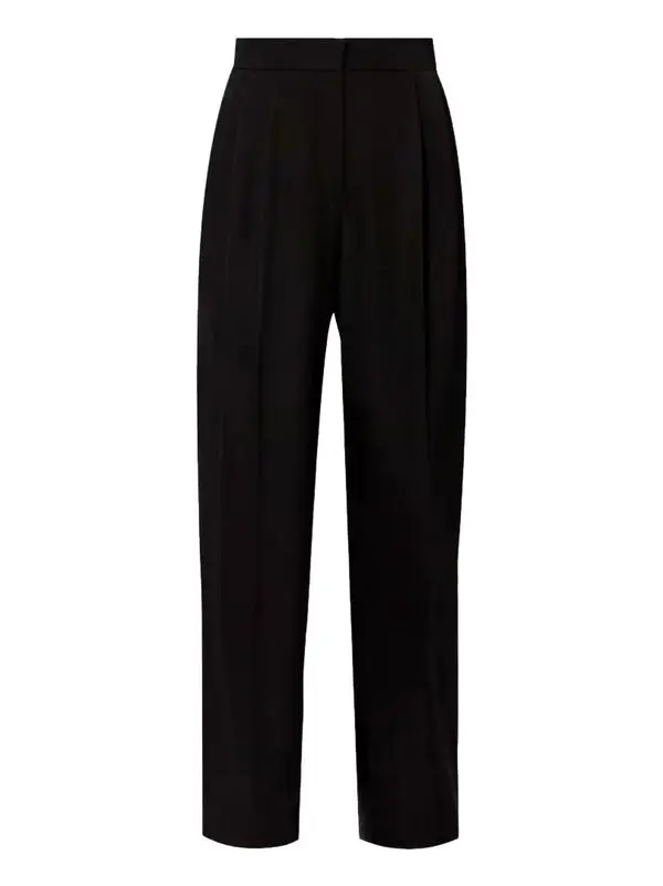 Erdem Straight Trousers - Black