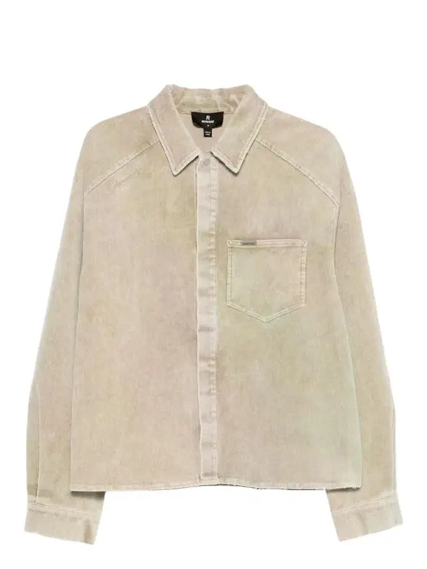 REPRESENT Sierra Patch-pocket Shirt - Neutrals