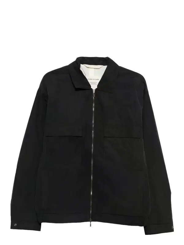 A KIND OF GUISE Embu Patch Pocket Zip Jacket - Black