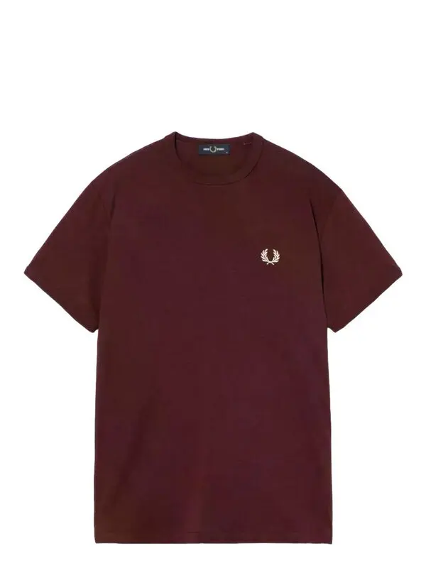 Fred Perry Logo T-shirt - Red