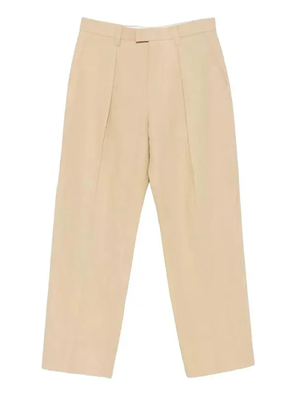 Sandro Pleated Trousers - Neutrals