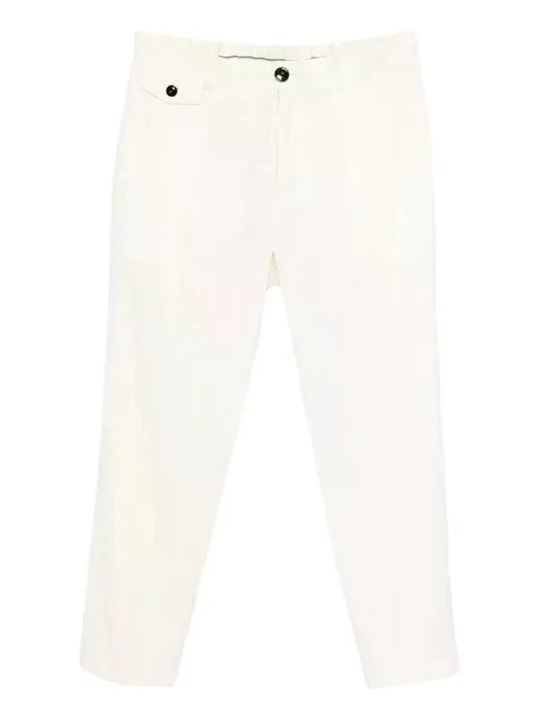 PMDS PREMIUM MOOD DENIM SUPERIOR Pleated Trousers - Neutrals