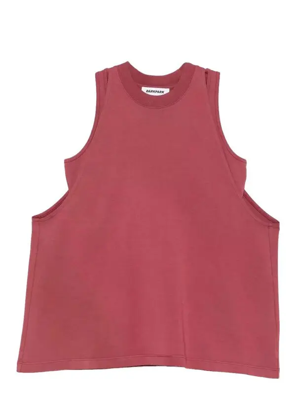 DARKPARK Milla Cut-out Tank Top - Red