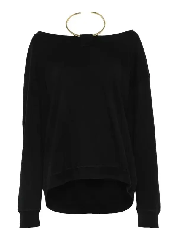 DARKPARK Boat-neck Top - Black