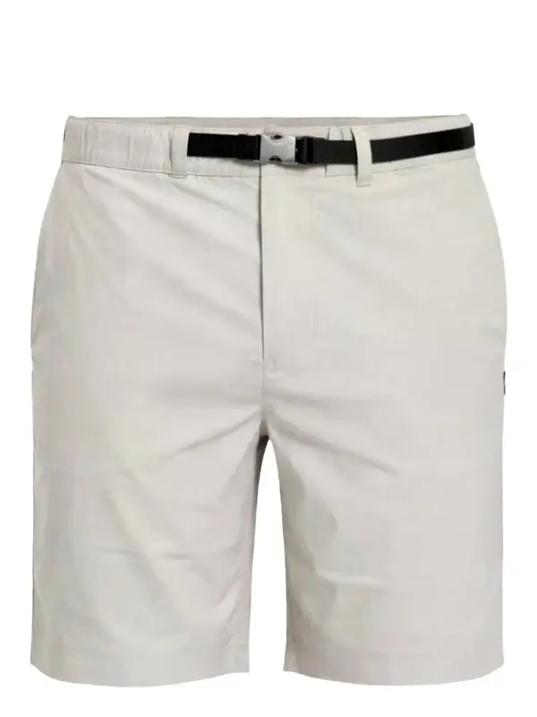 K-WAY Buckle Shorts - White