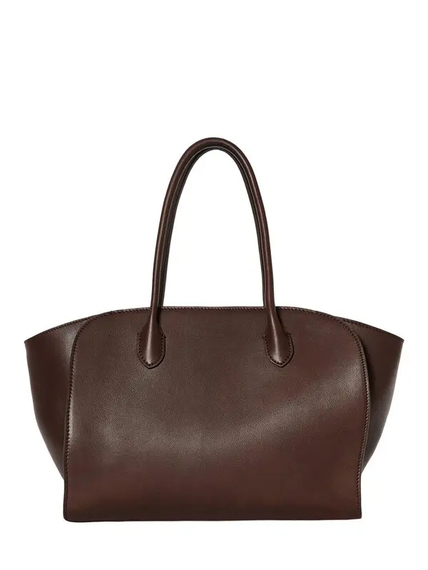THE ROW Marlo 12 Bag - Deep Brown