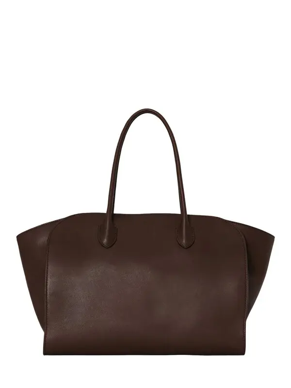 THE ROW Marlo 14 Tote Bag - Deep Brown